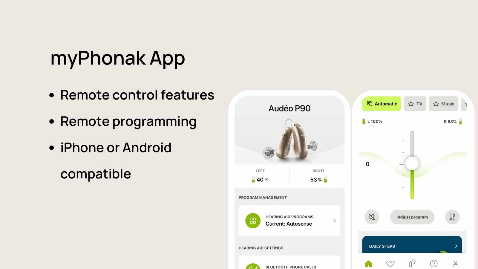 How to Pair, Use, and Customize the myPhonak App